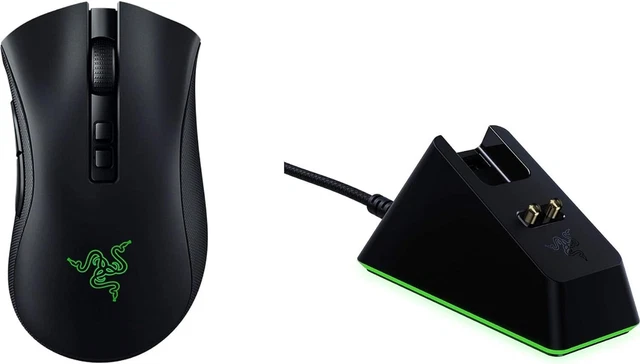 RAZER DEATHADDER V2 Pro Gaming Mouse Dual Wireless Ergonomic RGB mit ...