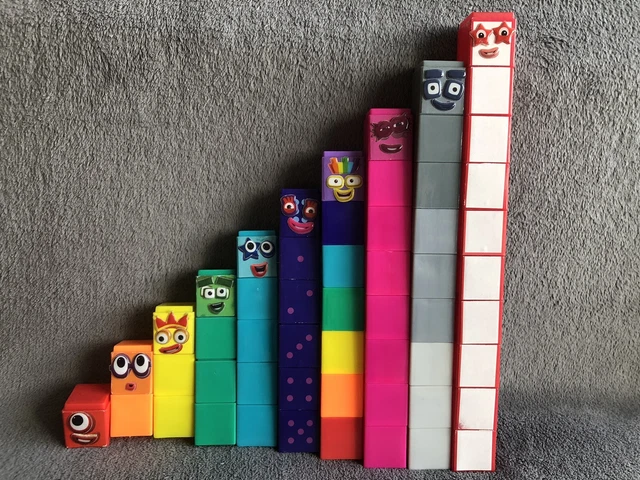 CBEEBIES NUMBER BLOCKS 1-10 Magazine Toys £6.99 - PicClick UK