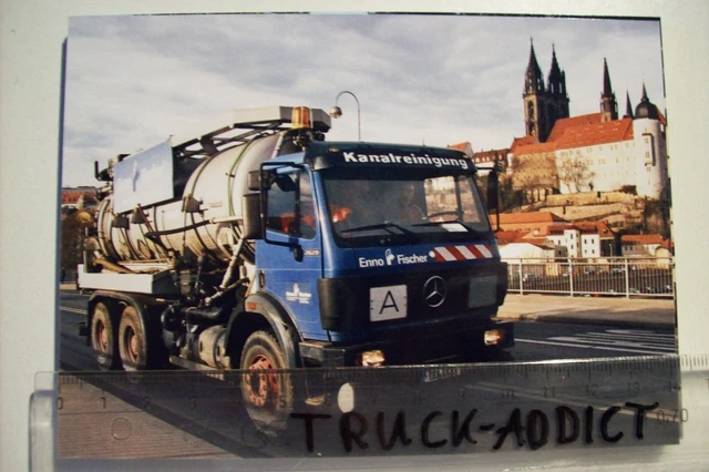 OLDTIMER TRUCK PHOTO, Lkw Foto, Mercedes Benz SK, Saugwagen Enno ...