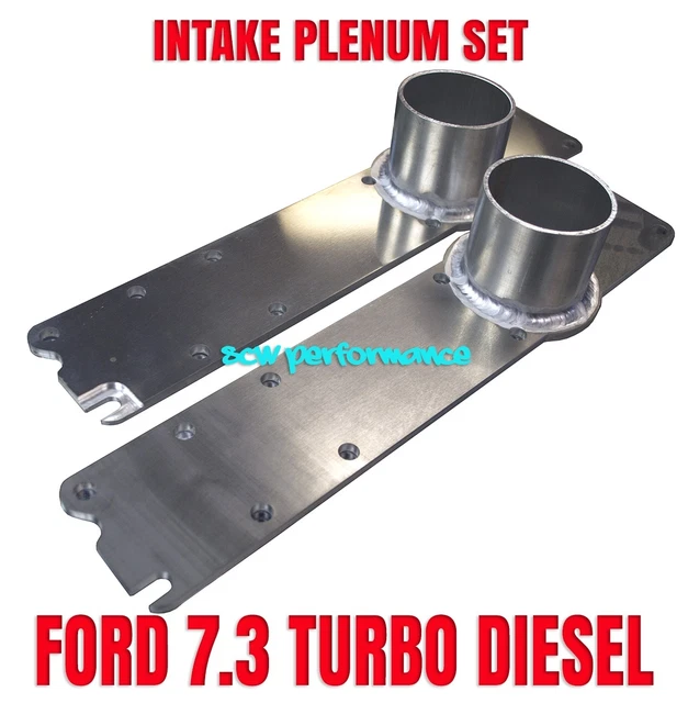 FORD POWERSTROKE 7.3 Custom Intake Manifold Set Billet Aluminum High ...