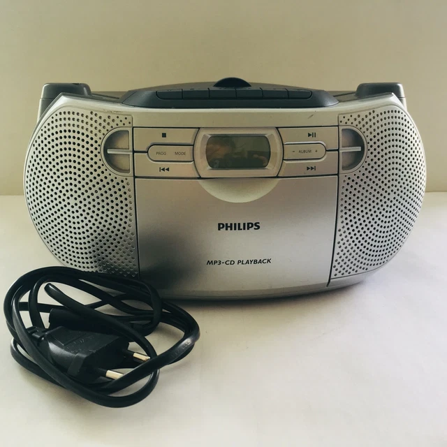 PHILIPS CD SOUNDMACHINE AZ1047 with MP3 Player Cassette Recorder £51.39 ...