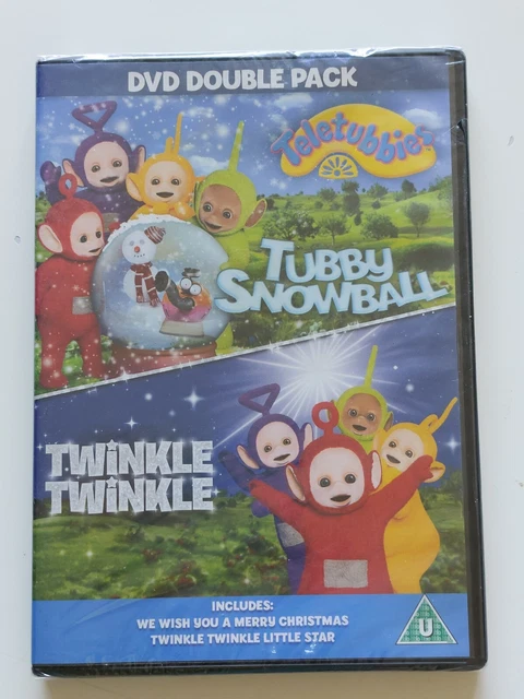 DVD TELETUBBIES - Tubby Snowball - Twinkle Twinkle Double Pack New ...