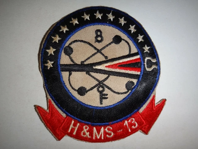 VIETNAM WAR USMC Headquarters And Maintenance Squadron H&MS-13 Patch £9 ...