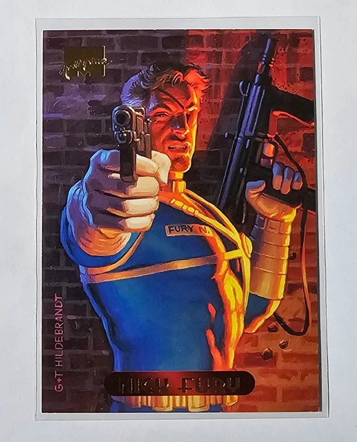 NICK FURY MARVEL Masterpieces Card 7A6 Fleer 1994 $5.00 - PicClick CA