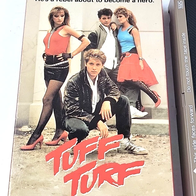 TUFF TURF (VHS, 1985) James Spader Robert Downey Jr. Rare Gang High ...