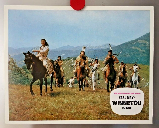 FILMPLAKAT WINNETOU KARL May - Original Filmposter, Werbeplakat D1.5 £ ...