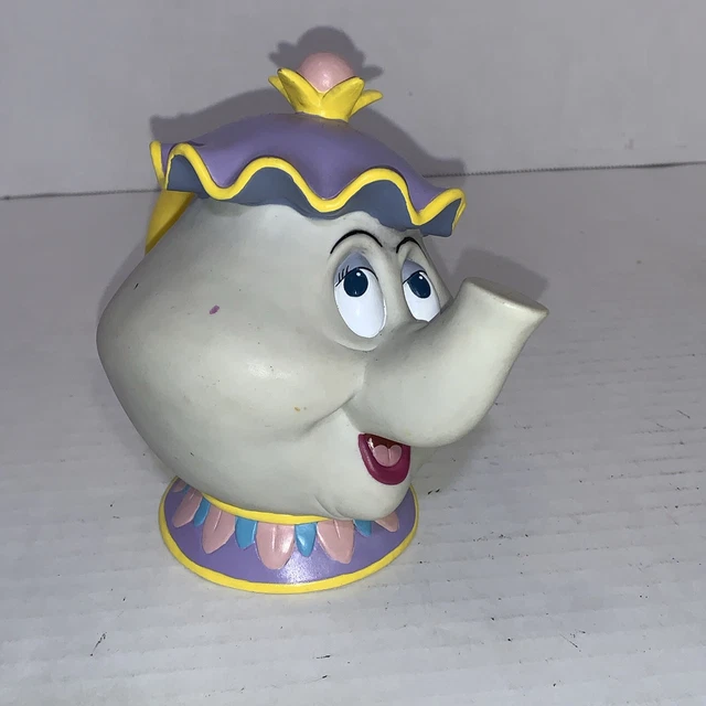 BEAUTY AND THE Beast Disney Mrs. Potts Teapot Cartoon Charecter Plastic ...