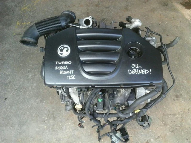 VAUXHALL INSIGNIA A Mk1 2.0 16V Sri Turbo A20Nht Petrol Engine 125K £ ...