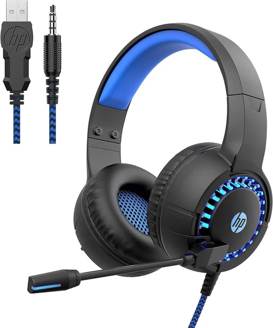 HP USB STEREO Gaming over the head Headset for Smartphone, PC, PS4 ...