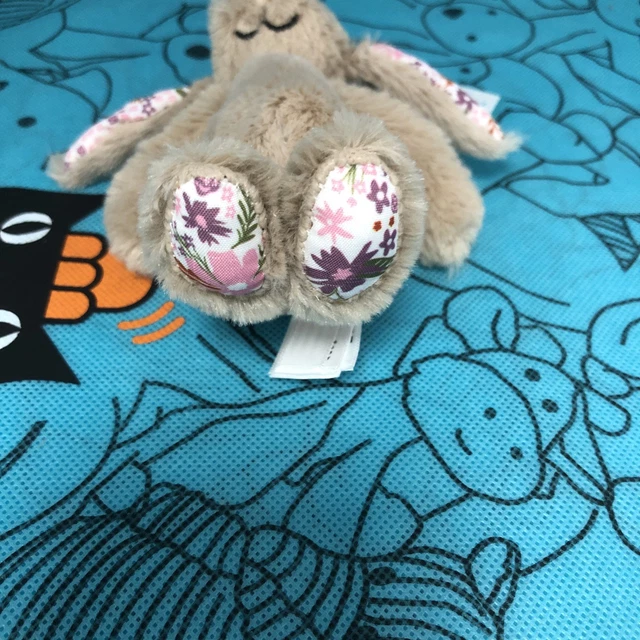 JELLYCAT BLOSSOM JASMINE Bunny Bag Charm Retired Lop Rabbit Keyring ...