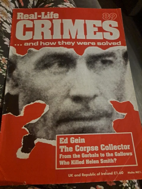 REAL LIFE CRIMES and how they are Solved Magazine Issue 89 Id: F3 £3.99 ...