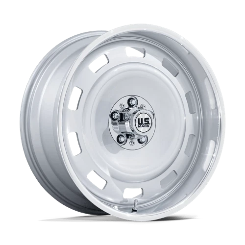 20X8.5 US MAGS UC143 Scottsdale Silver Diamond Cut Wheels 6x5.5 (1mm ...