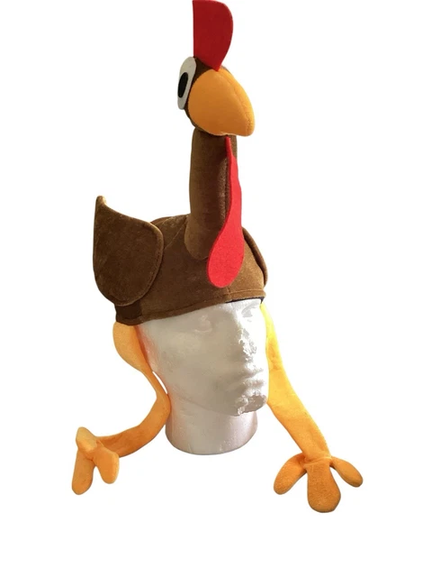 THANKSGIVING HAT FUNNY Novelty Turkey Long Legs Long Neck £8.93 ...