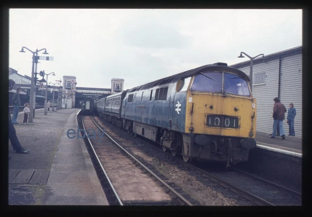 ORIGINAL 35MM SLIDE - Class 52- D1001 'Western Pathfinder'at Exeter St ...