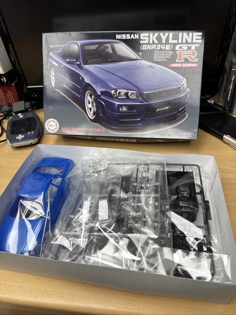 1:24 SCALE FUJIMI Nissan Skyline R34 GTR NISMO BNR34 Model Kit - JDM UK ...