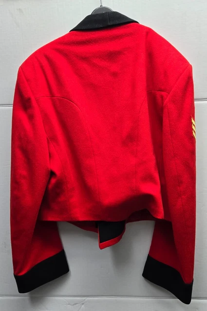 BRITISH ARMY SERGEANT'S Royal Signal Jacket Corps Mess Uniform £45.00 ...