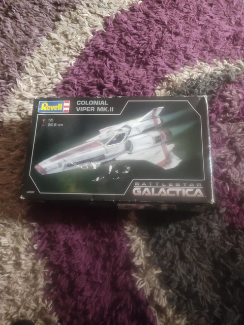 BATTLESTAR GALACTICA BSG Colonial Viper Mk.II Revell 1/32 Scale Model ...