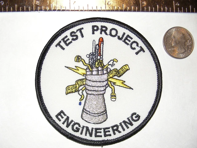 ORIGINAL TEST PROJECT Engineering Patch NASA Space Shuttle Era $199.00 ...