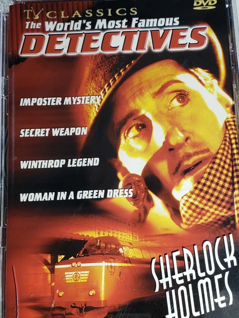 TV CLASSICS THE Worlds Most Famous Detectives Sherlock Holmes DVD £4.50 ...
