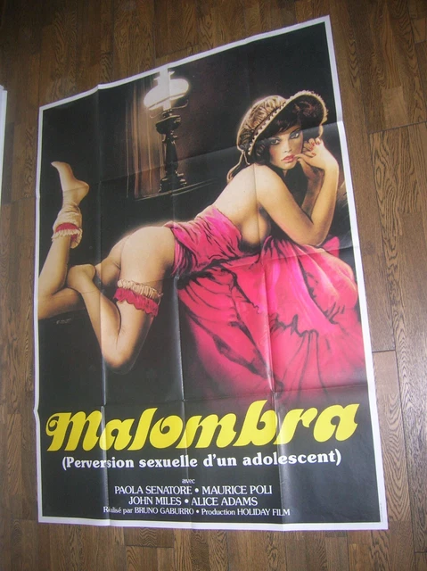 AFFICHE -MALOMBRA- PAOLA Senatore- Maurice Poli -B.Gaburro - Sciotti - 1984 - EUR 20,00 ...