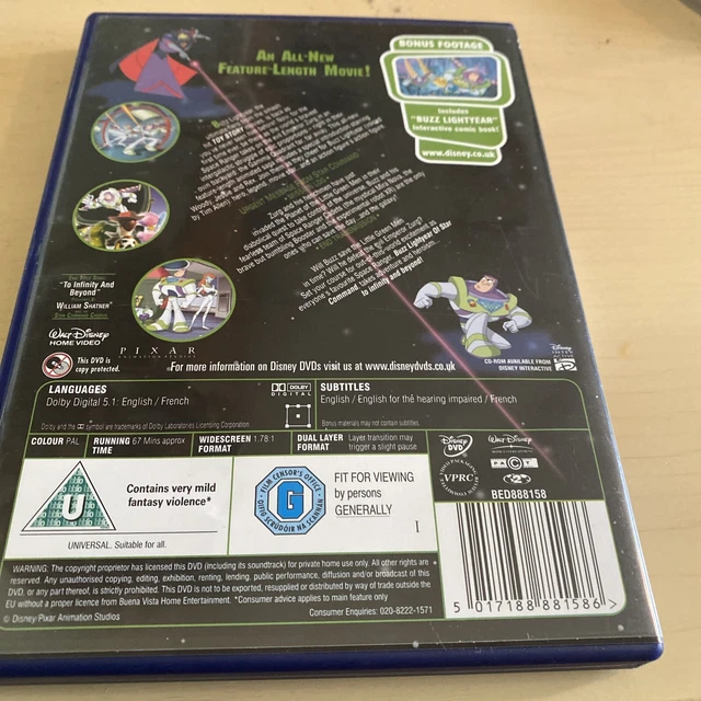 BUZZ LIGHTYEAR OF Star Command [DVD] £0.99 - PicClick UK