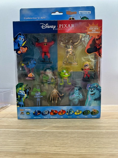 DISNEY PIXAR FIGURE Collection Collectors set Finding Nemo Incredibles ...