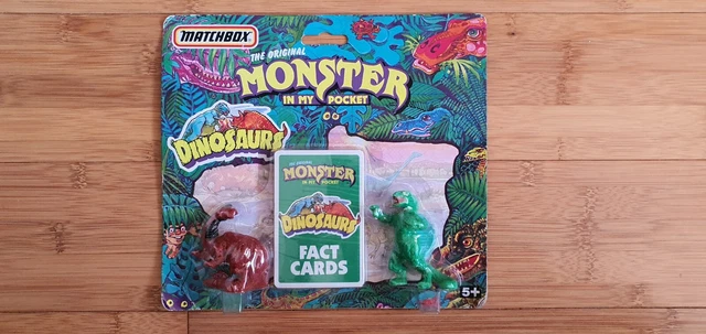 THE ORIGINAL MONSTER (Dinosaurs) in my pocket Fact Cards £355.00 ...