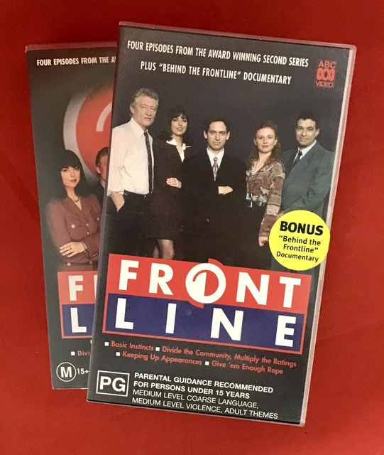 FRONTLINE VHS ABC Vintage Retro Cassette Tapes x2 Videos £21.97 ...