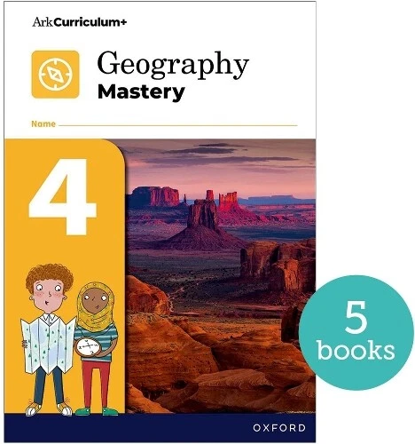 GEOGRAPHY MASTERY: GEOGRAPHY Mastery Pupil Workbook 4 Pack of 5 (Poche ...