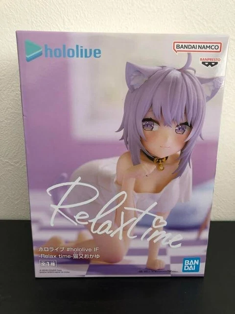 FIGURINE BANPRESTO HOLOLIVE Production Nekomata Okayu Relax Time EUR 22,47 - PicClick FR