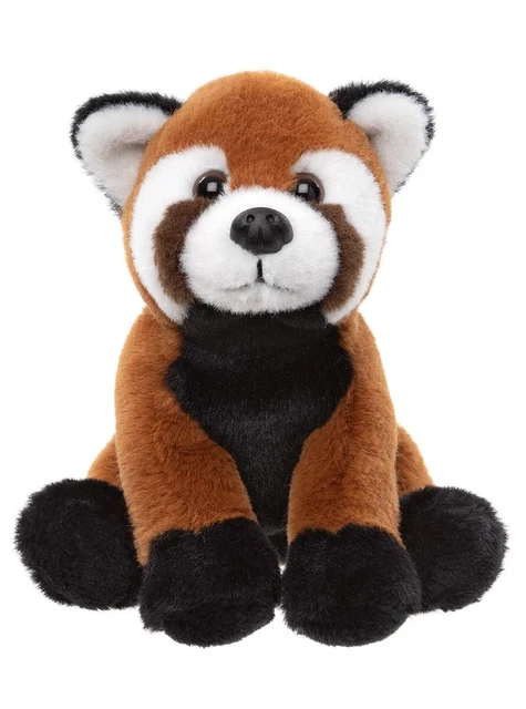 CUDDLE CUB RED Panda Plush Teddy Bear Toy 13cm Tall Newborn Gift Animal ...