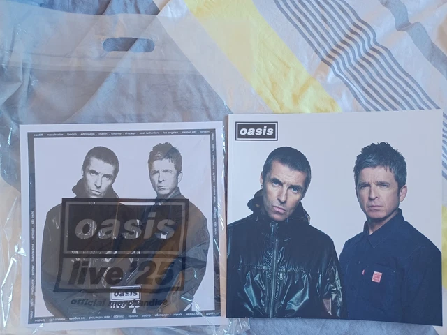 OASIS LIVE 25 12x12 Print Official 2025 Tour Programme Book Promo ...