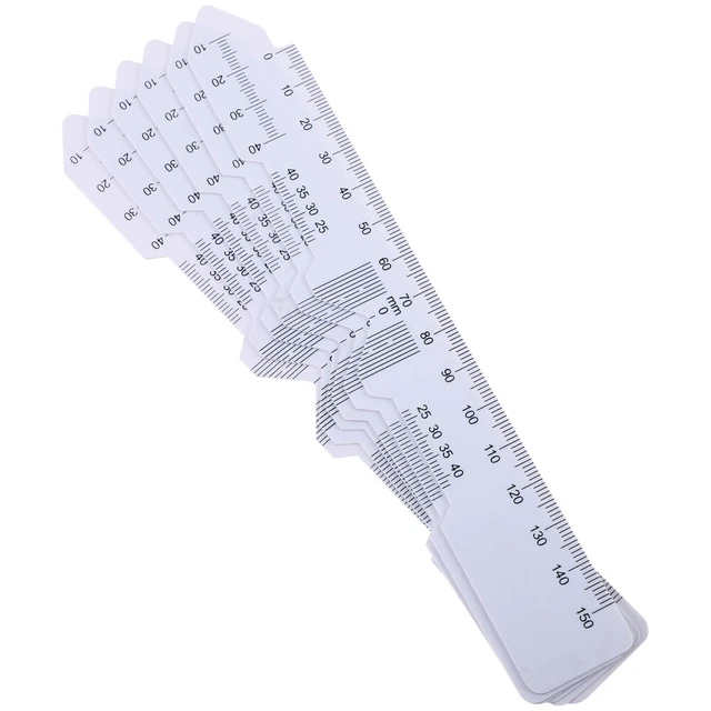 PUPILLOMETERS RULER PLASTIC Optical Ruler Eye Distance Measure Ruler ...