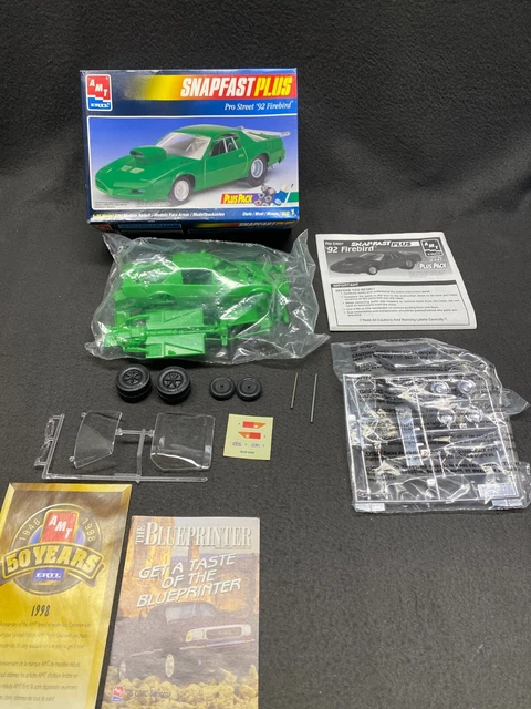 AMT PRO STREET '92 Firebird Model 1/25 Kit Sealed Inside Complete Pro ...