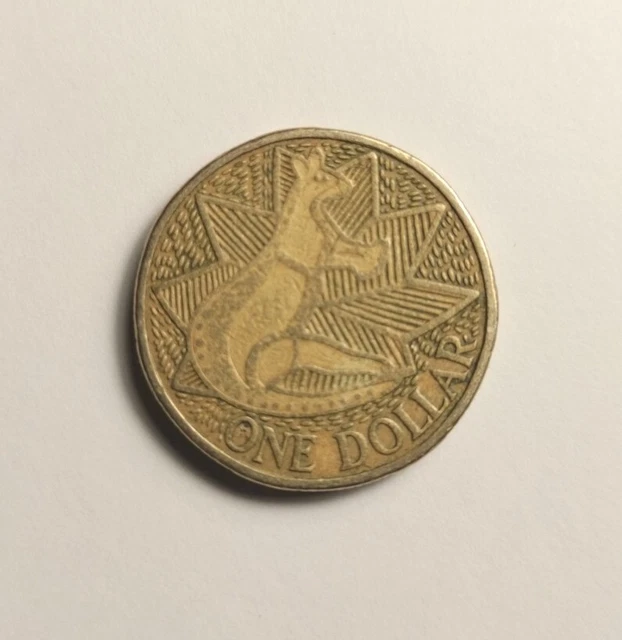 1988 AUSTRALIAN $1 One Dollar Coin Kangaroo Aboriginal Art EUR 160,19 ...