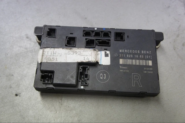 MERCEDES-BENZ E-CLASS W211 DRIVERS SIDE DOOR CONTROL MODULE A2118201685 ...