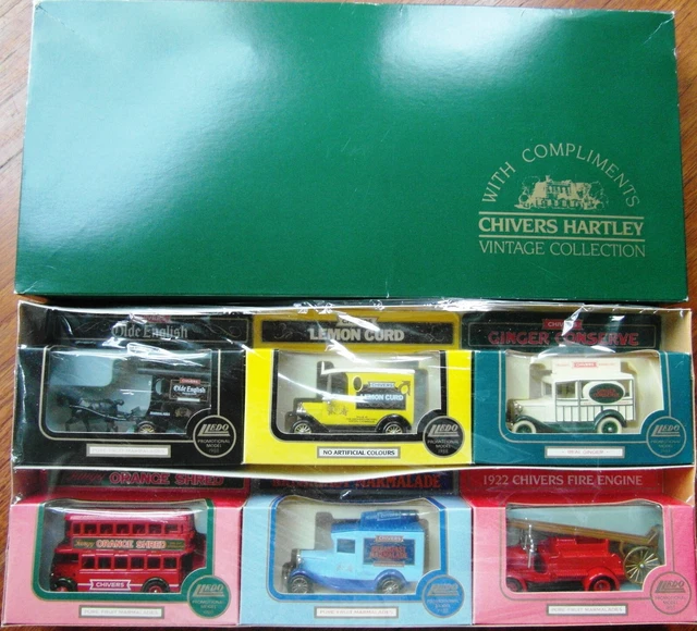 LLEDO PROMOTIONAL CHIVERS & Hartley Boxed Set of 6 models. Boxed ...