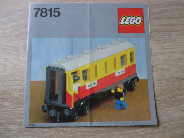LEGO® 7815 BUILDING Instructions 12V Railway Sleeping Car, from ...