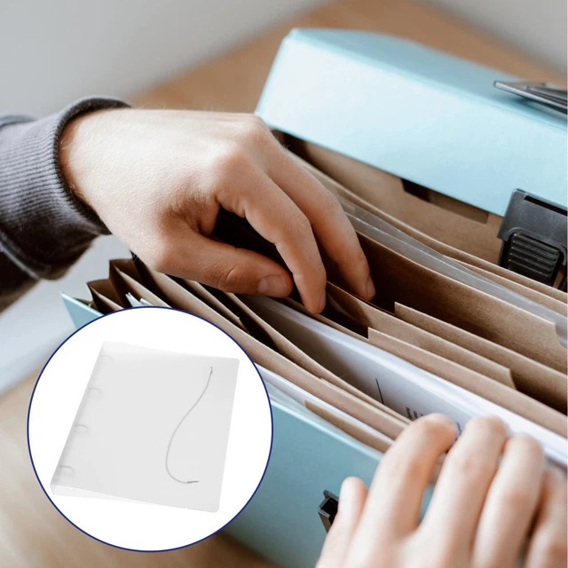 FILE ORGANIZER PRACTICAL File Folder Container Multi-use Folder Office ...