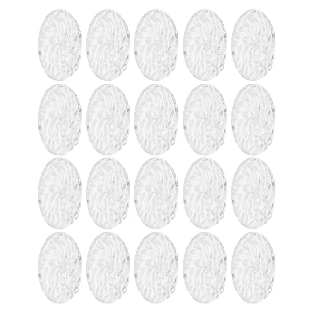 20PCS WATER TEXTURE Light Cover: 60mm Decorative Light Projection Lens ...