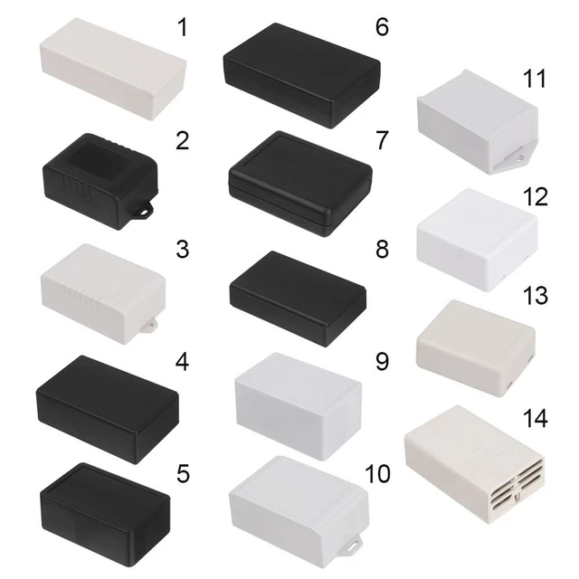ELECTRONIC PROJECT BOX Waterproof Cover Project Enclosure Boxes ...