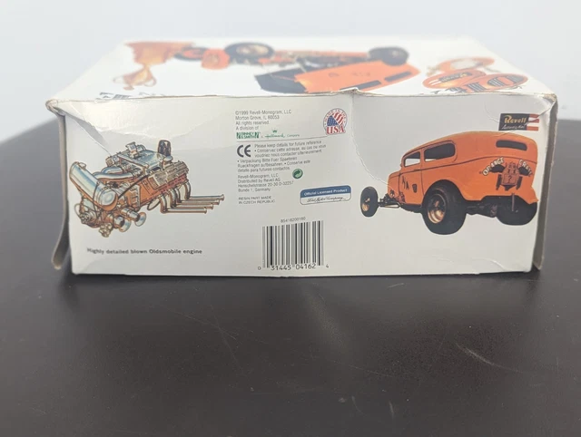 REVELL 4162 1/25 Scale Bob Tindle Orange Crate '32 Ford Sedan Model Kit ...
