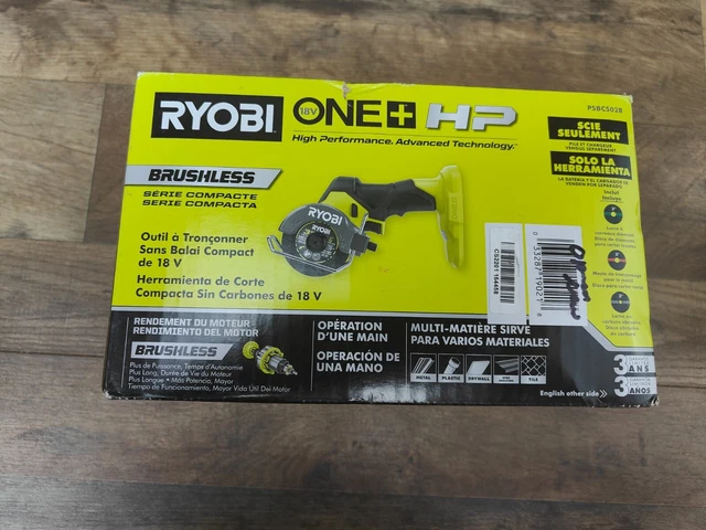 RYOBI ONE+ HP 18V Brushless Cordless Compact Cut-Off Tool (Tool Only ...