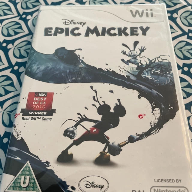 DISNEY EPIC MICKEY (Nintendo Wii, 2010) - European Version -Sealed £8. ...