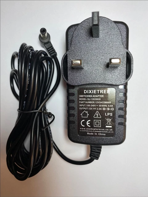 12V 2A AC-DC Adaptor Power Supply for TP- LINK model T120200-2D4 Centre ...