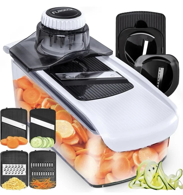 VEGETABLE CHOPPER CUTTER Mandoline Slicer Cheese Grater - Food Onion ...