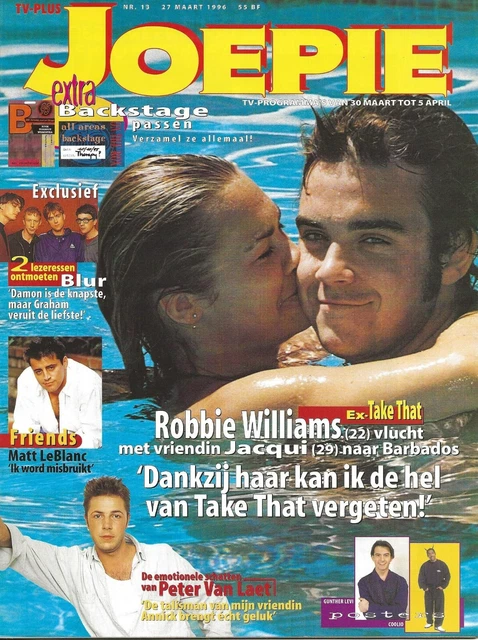 JOEPIE NR 13 27 Maart 1996 Poster Coolio & Gunther Levi EUR 5,00 - PicClick FR