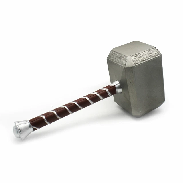 THOR HAMMER COSTUME Heavy Foam Marvel End Game Almighty Norse God ...