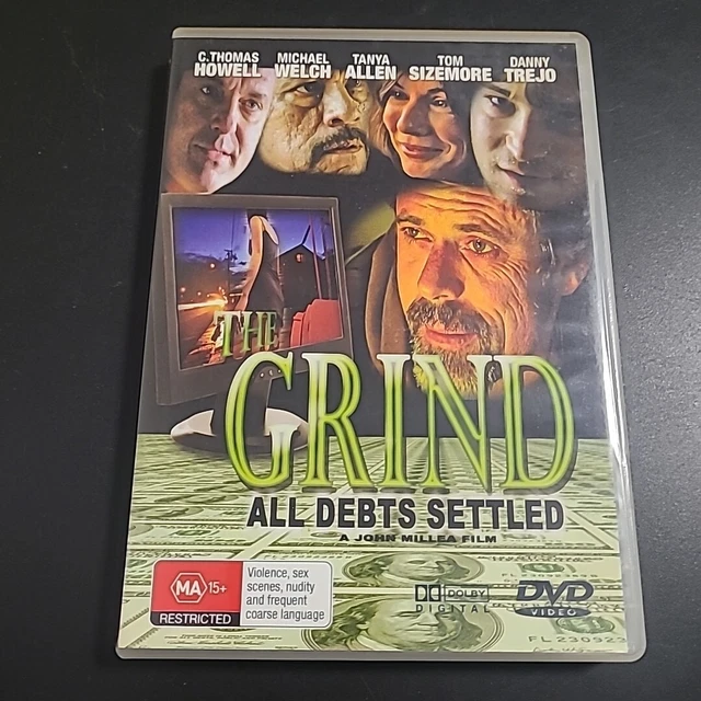 THE GRIND DVD Michael Welch Tanya Allen Tom Sizemore Danny Trejo C ...