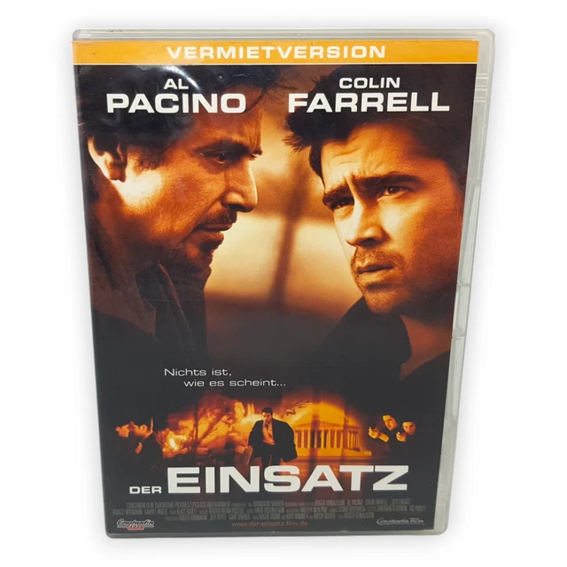 DER EINSATZ DVD Al Pacino Colin Farrell Vermietversion Film Action CIA ...